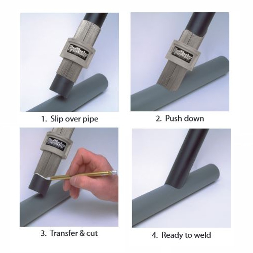 P TJ Pipe Master Tube Notching Contour Gauge