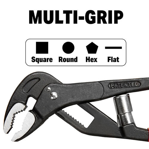 PBX500, Strong Hand Spring Loaded Adjustable Pliers