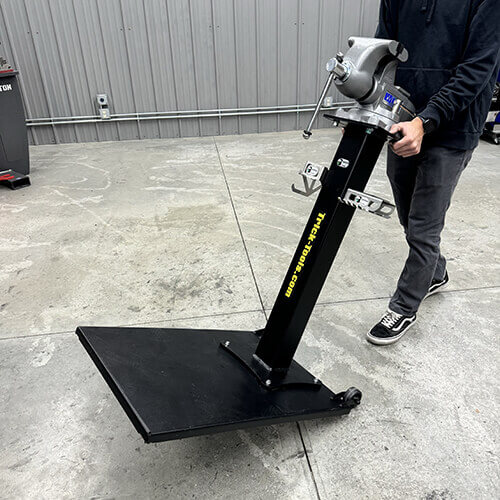 Versa-Mount Mobile Bench Vise and Grinder Stand, Deluxe Kit