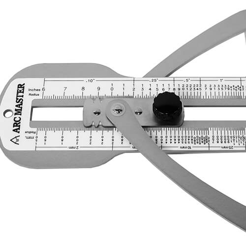 RG-3600, Arc Master Large Radius Gauge Set