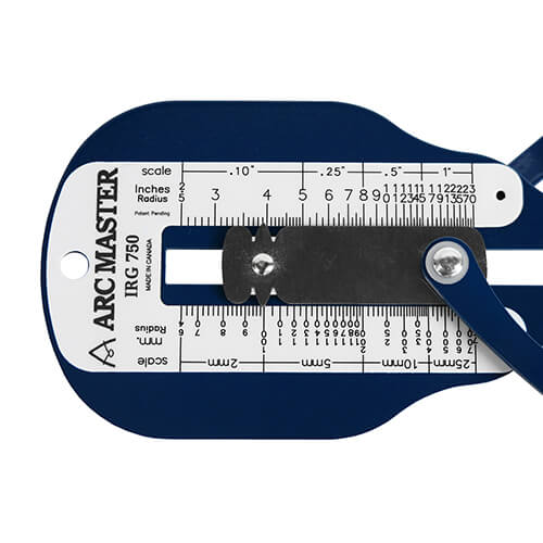 RG-7500, Arc Master Small Radius Gauge Set