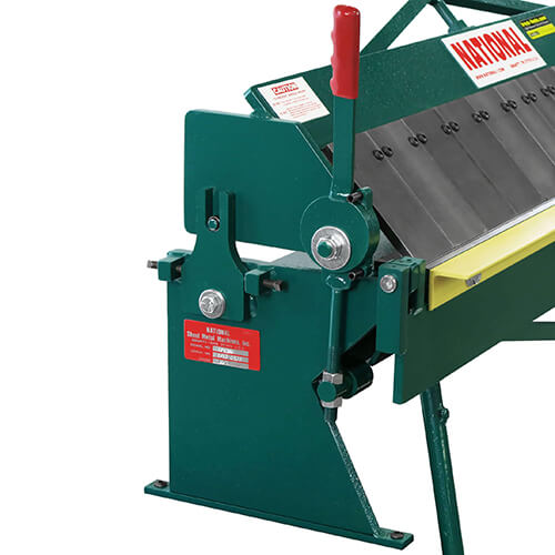 U4816, National Sheet Metal Machines 4 foot Box and Pan Brake, 16 gauge