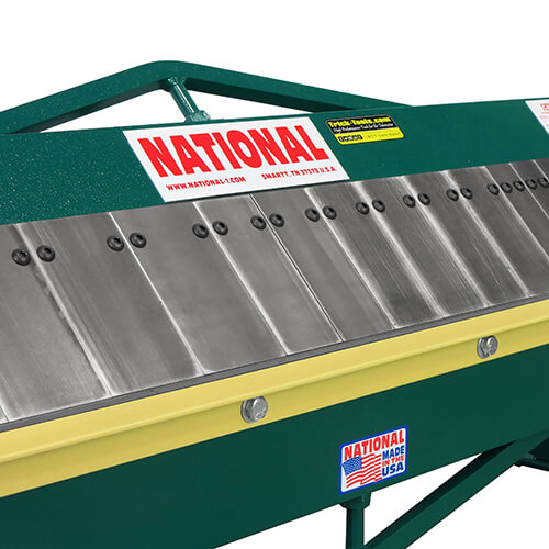 U4816, National Sheet Metal Machines 4 foot Box and Pan Brake, 16 gauge