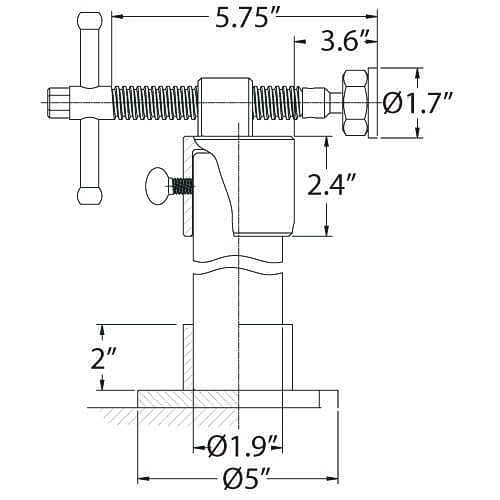 StrongHand Side Clamp, VSC15
