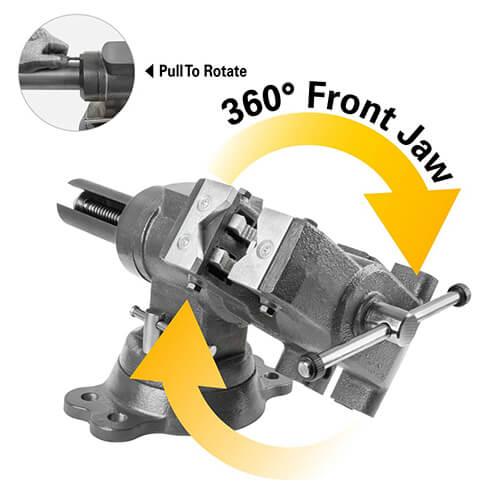 Strong Hand BuildPro Multi-Purpose 360 degree Swivel Vise