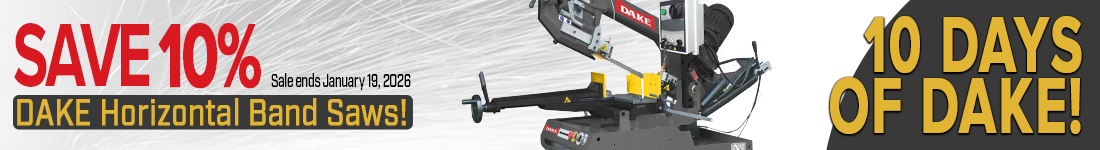 Dake Bandsaw Savings